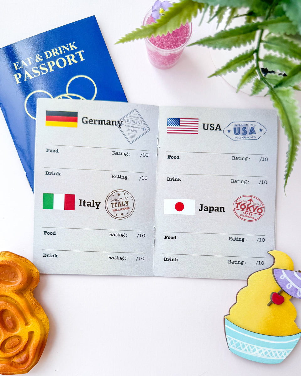 Eat & Drink Around The World Passport – Wish Upon Magic