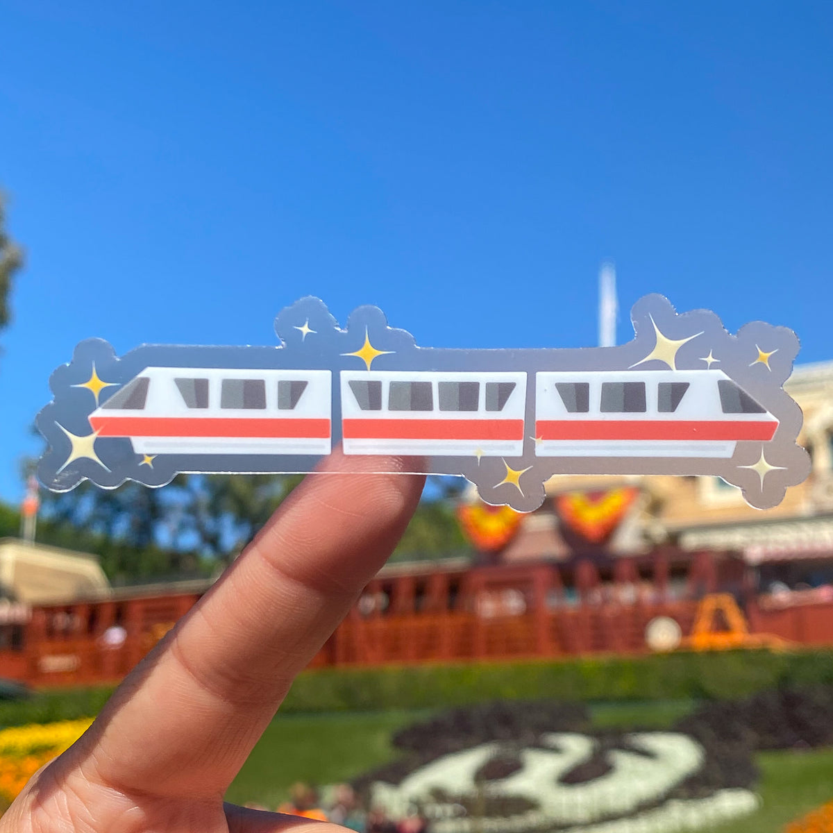 Monorails Transparent Sticker – Wish Upon Magic