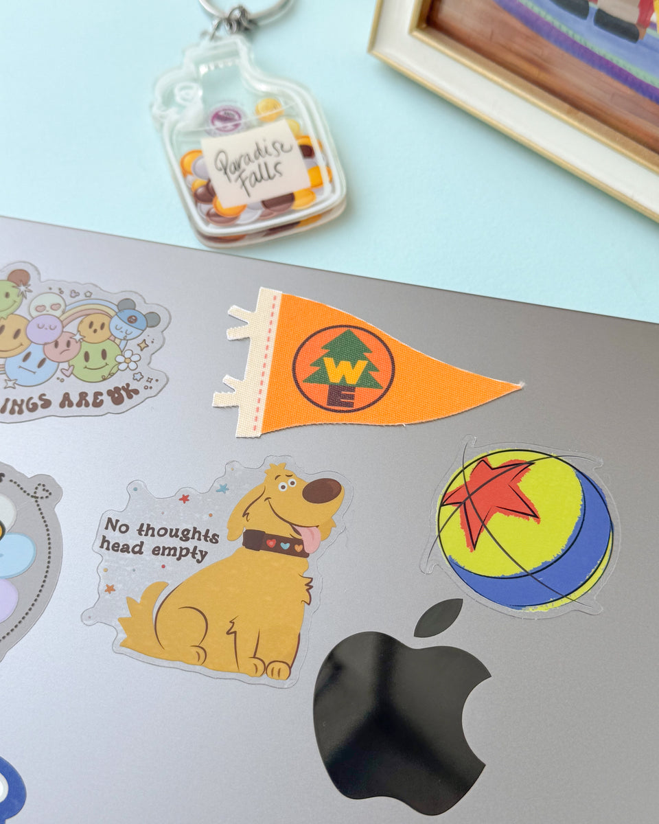 Wilderness Explorer's Pennant Flag Fabric Sticker – Wish Upon Magic