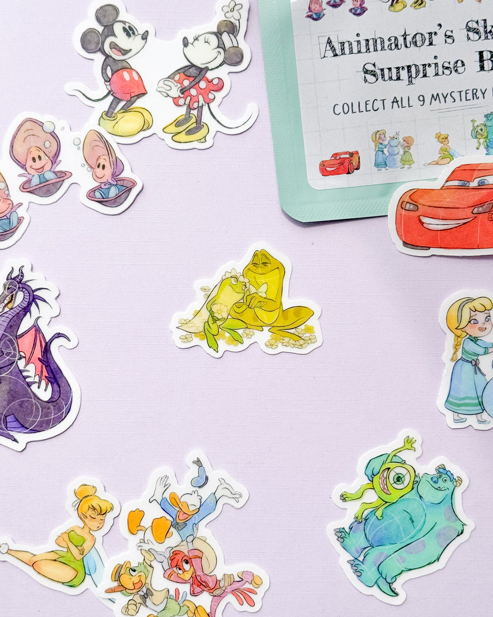 Animator's Sketch Mystery Stickers Blind Bag – Wish Upon Magic