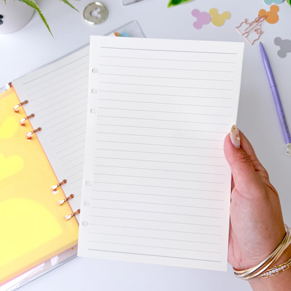 Lined Paper Inserts – Wish Upon Magic