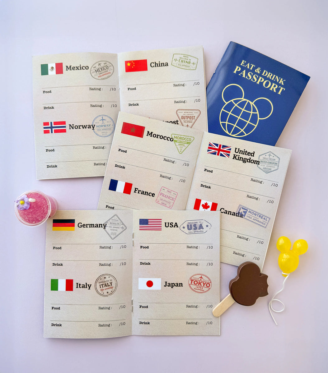 Eat & Drink Around The World Passport – Wish Upon Magic