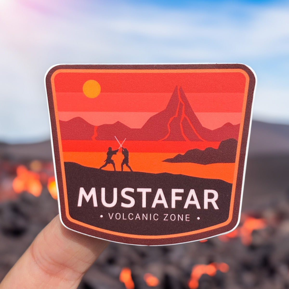 Mustafar National Parks Sticker – Wish Upon Magic