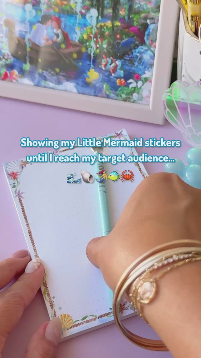 Ariel & Prince Eric Postage Stamp Sticker – Wish Upon Magic