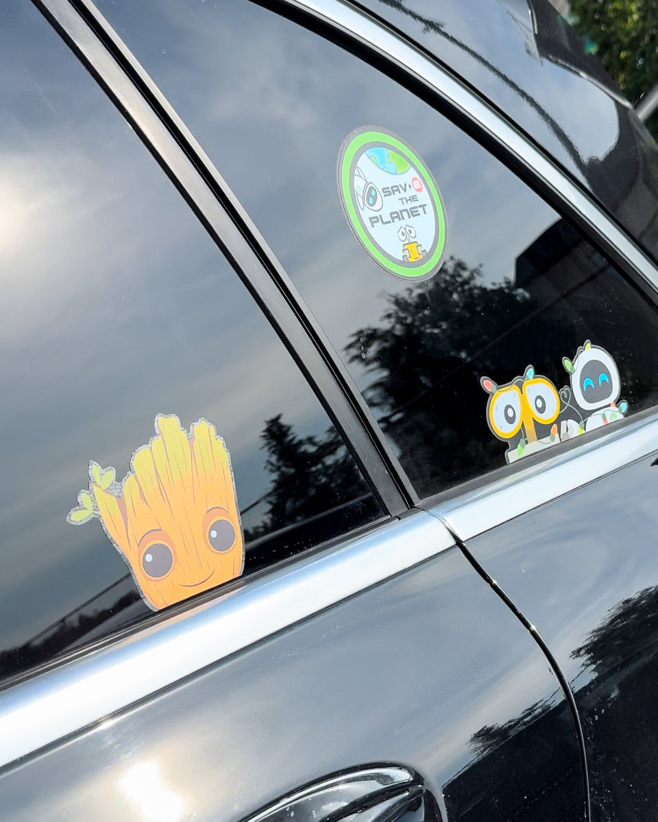 Groot Peeker Car Decal – Wish Upon Magic