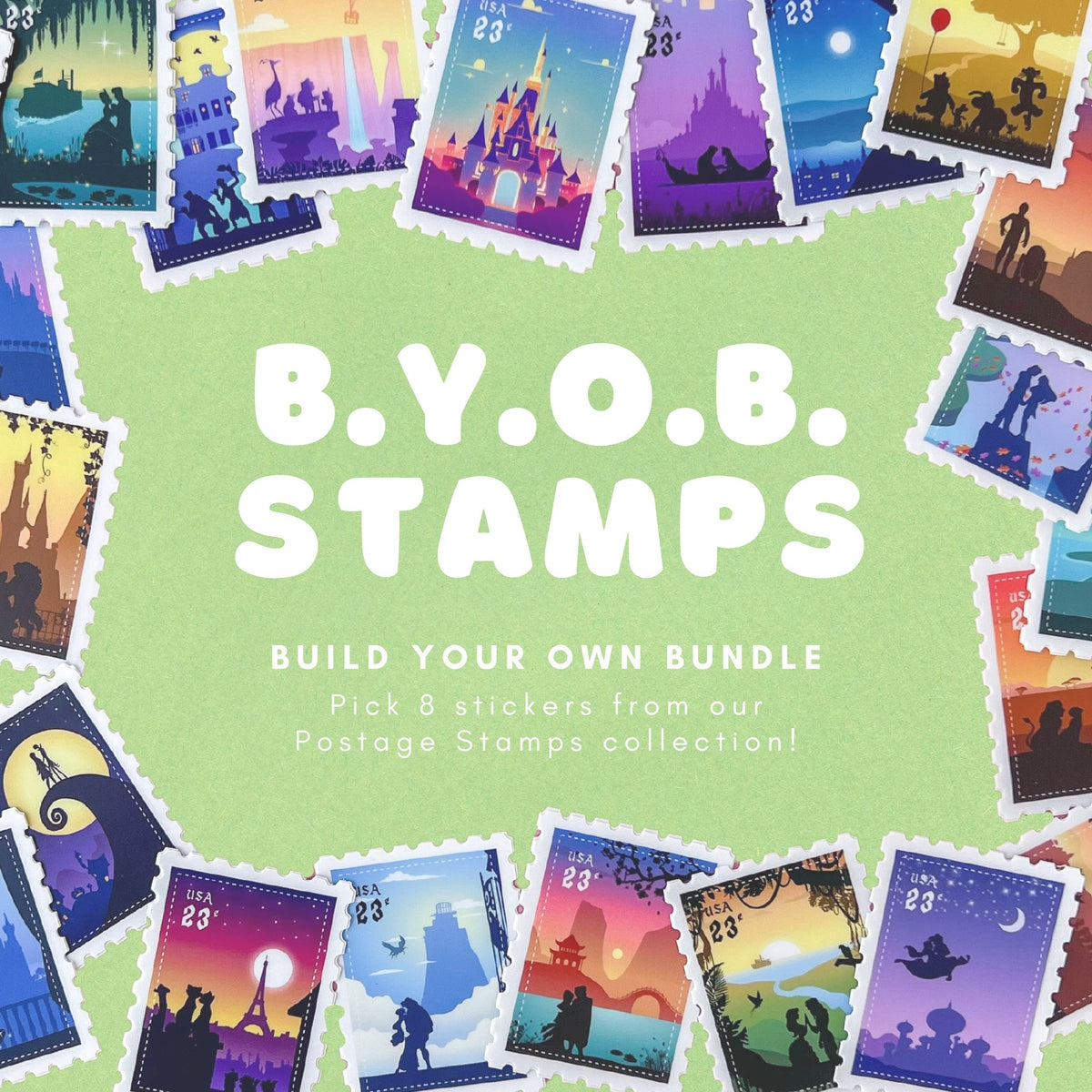 BYOB: Postage Stamps – Wish Upon Magic