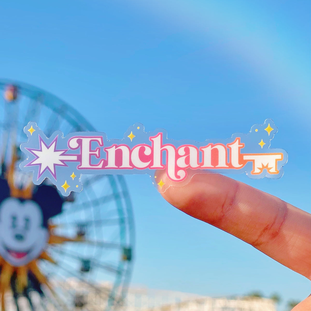 Imagine Magic Key Transparent Sticker – Wish Upon Magic