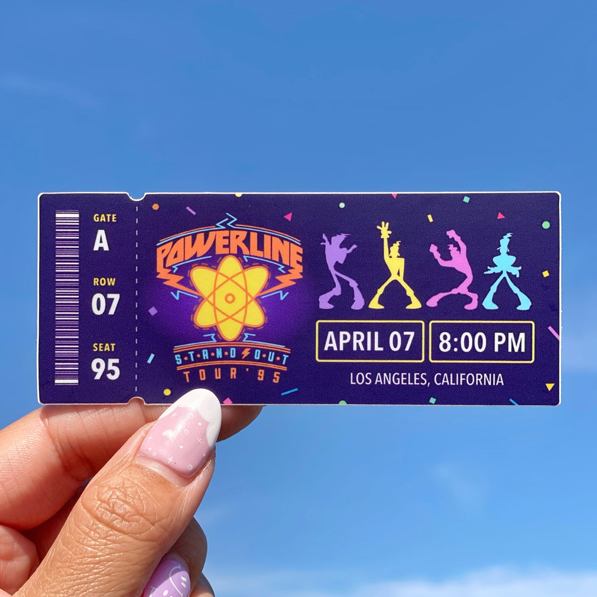 Powerline Concert Sticker – Wish Upon Magic