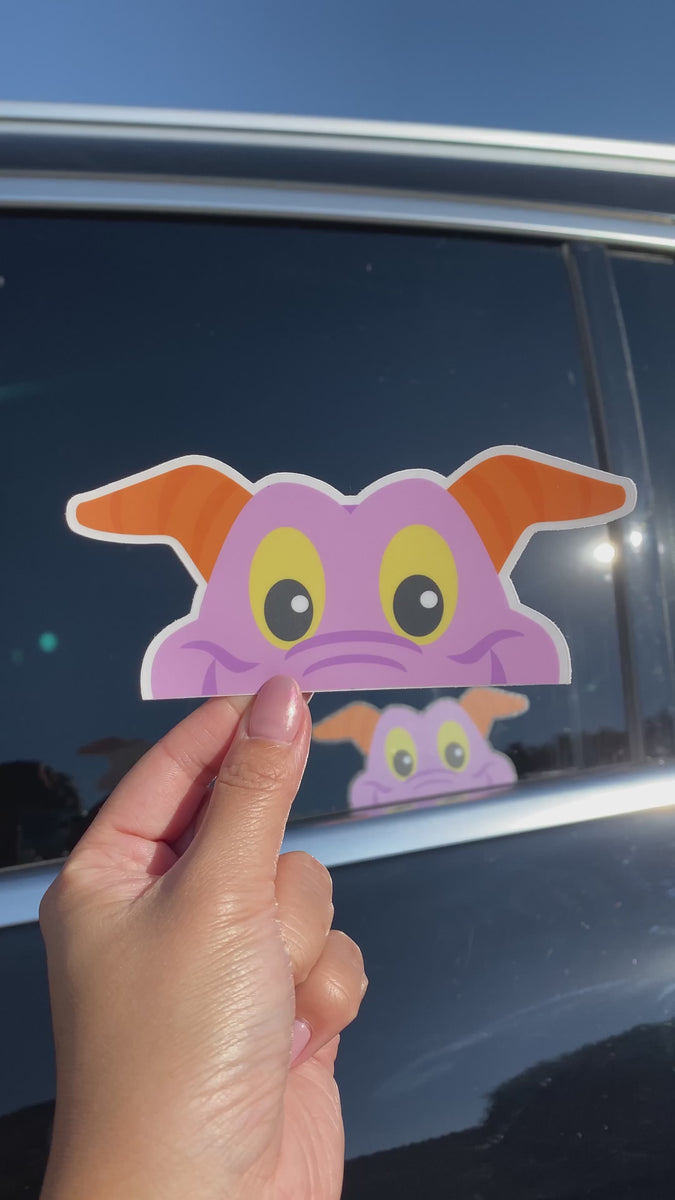 Figment Peeker Car Decal – Wish Upon Magic