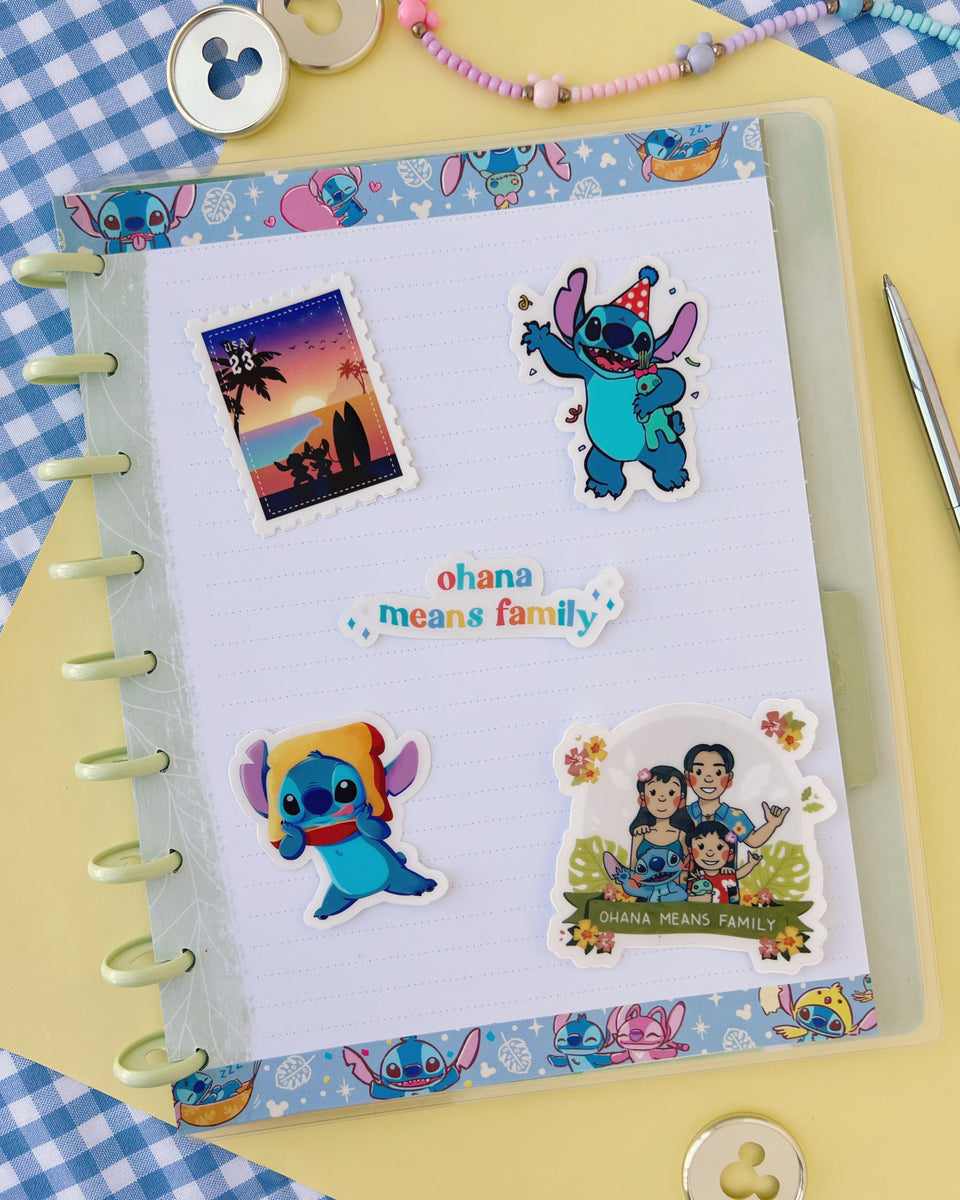 Ohana Means Family Transparent Sticker – Wish Upon Magic