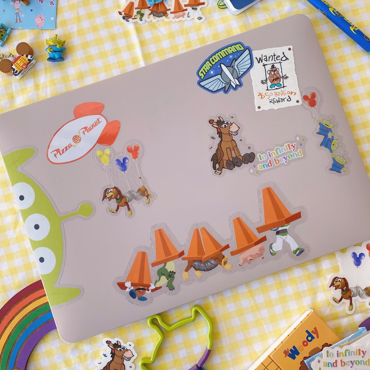 Toy Story Aliens Mickey Balloon Transparent Stickers – Wish Upon Magic