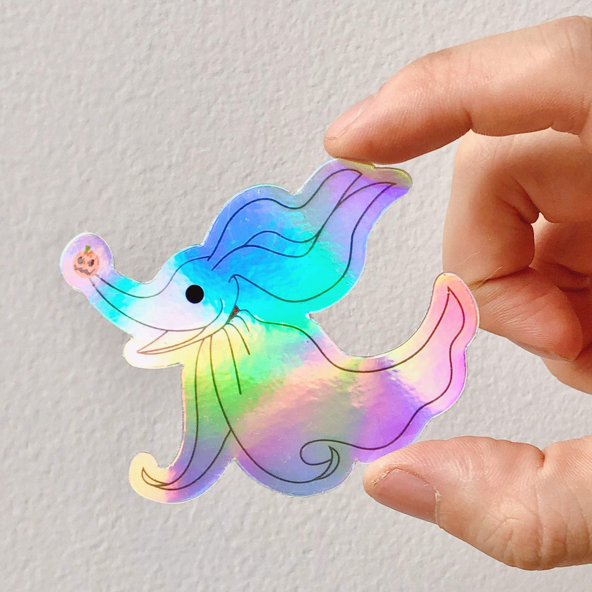 Zero Holographic Nightmare Before Christmas Halloween Sticker – Wish ...