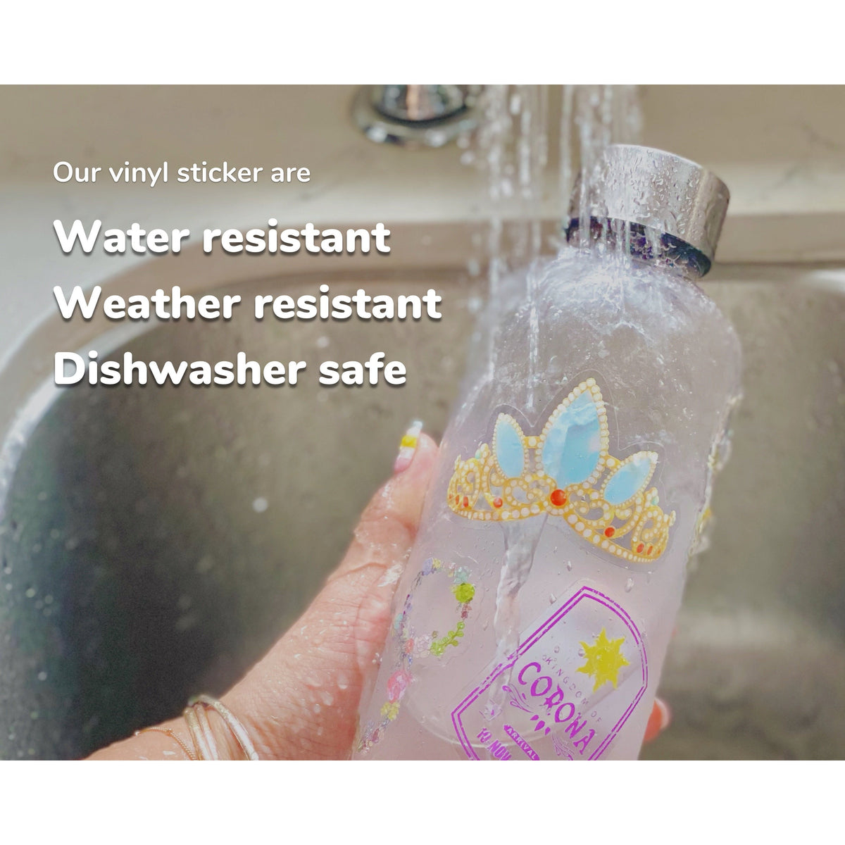 Yzma Cat Potion Transparent Sticker – Wish Upon Magic