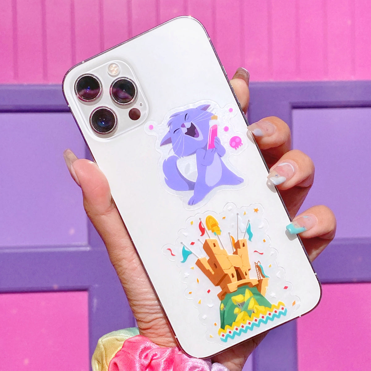 Yzma Cat Potion Transparent Sticker – Wish Upon Magic