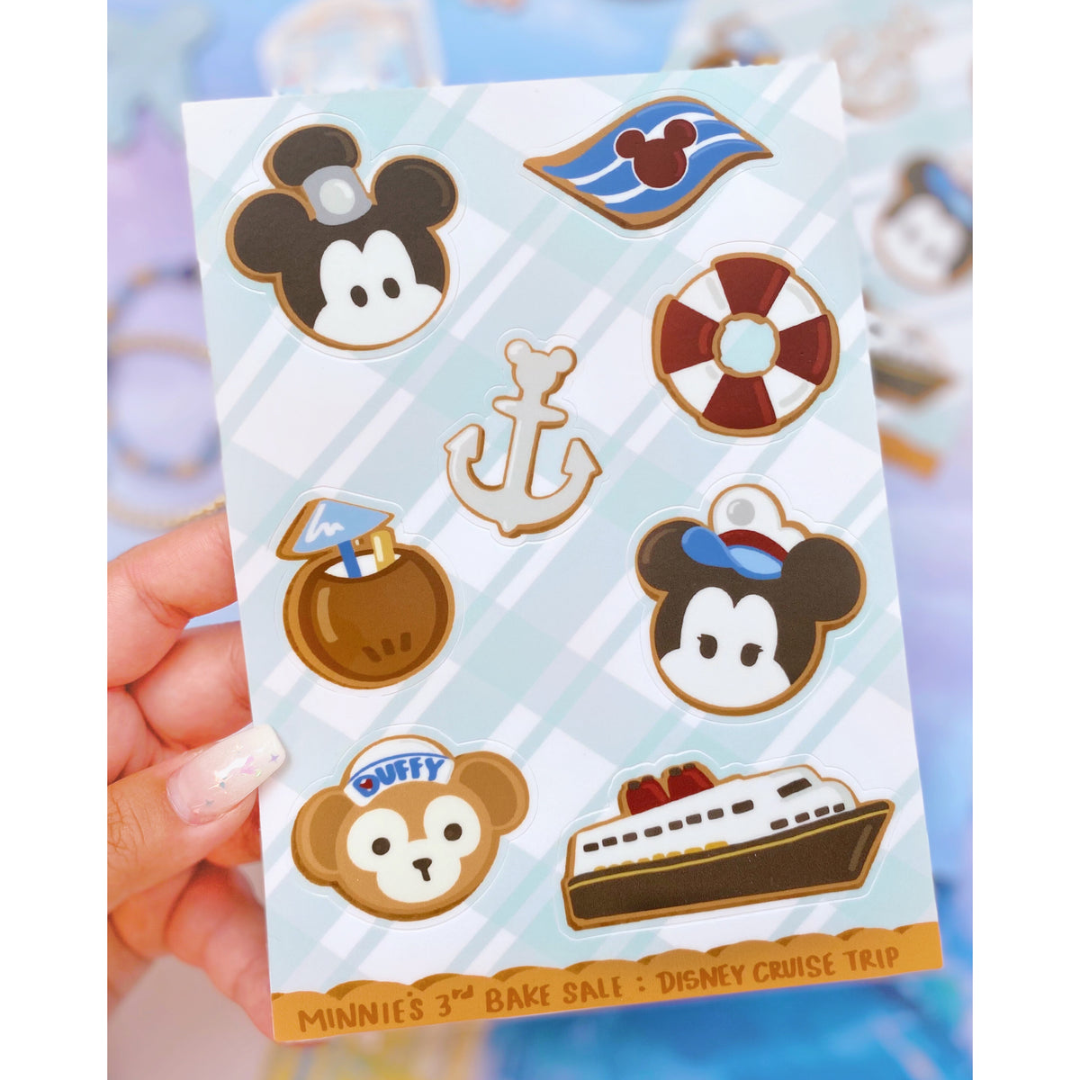 Cruise Cookies Sticker Sheet – Wish Upon Magic